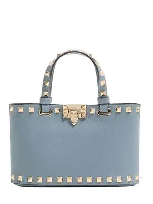 Valentino Garavani Rockstud Mini Shopping Bag - Stone