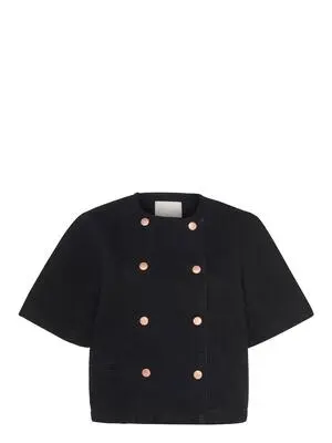 Ulla Johnson Serge Shirt Jacket - Noir