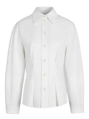 CALLAS MILANO Lucia Lantern Sleeve Shirt - White