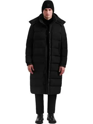 Rudsak Quilted Long Down Puffer - Black