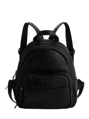 Rudsak Mini Pebbled Leather Backpack - Black