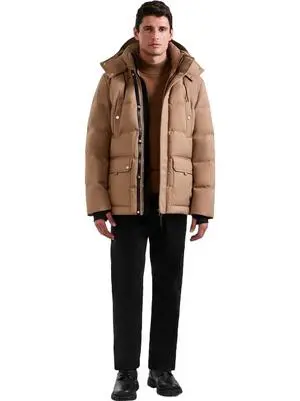 Rudsak Ricky Quilted Down Parka - Brown