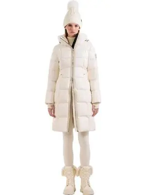Rudsak Quilted Down Puffer Coat - White