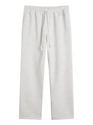 SKIMS Straight Leg Sweatpants - Light Heather Grey