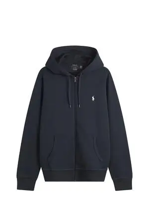 Ralph Lauren Double Knit Tech Zip Hoodie - Aviator Navy