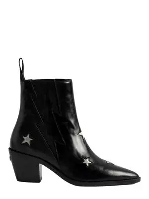 ZADIG&VOLTAIRE 60mm Tyler Stars Lightning Boots