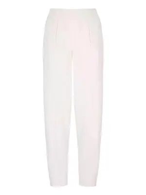 PANICALE Knitted Tapered Trousers - Neutrals