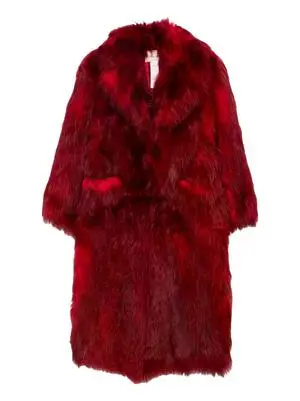 Blumarine Fur Coat - Red