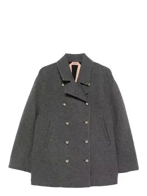 N°21 Caban Double-Breasted Coat