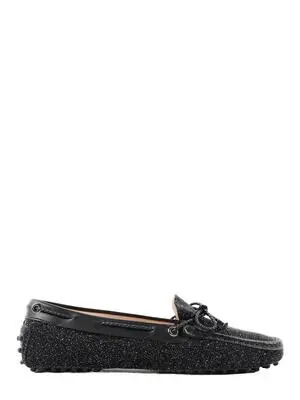 TOD'S Boat Shoes - Black