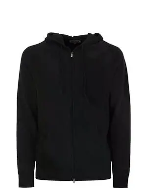 MC2 SAINT BARTH Zip-up Hoodie - Black