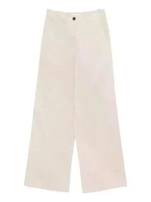 Marc O'polo Button Corduroy Trousers - Neutrals