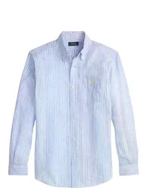 Polo Ralph Lauren Button-up Striped Shirt - Blue