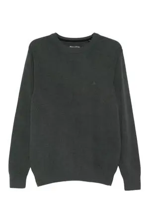 Marc O'polo Crewneck Pullover Sweater - Green
