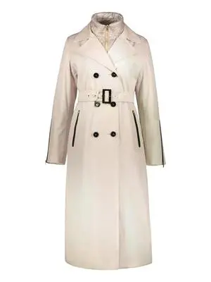 Herno Button Double-breasted Trench Coat - Neutrals