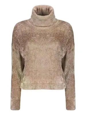 Herno High-neck Long-sleeve Sweater - Brown