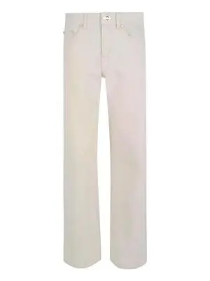 Cult Gaia Rosella Belt-loop Jeans - Neutrals