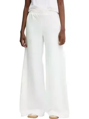 Ermanno Scervino Elastic-waist Palazzo Pants - White