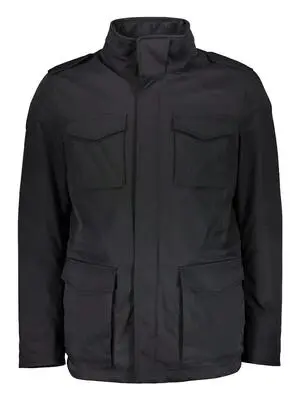 Herno Jacket With Zip Pockets - Black