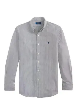 Polo Ralph Lauren Striped Long-sleeve Shirt Blue