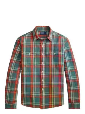 Polo Ralph Lauren Flannel Long-sleeve Shirt - Green