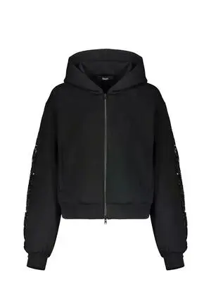 Herno Sequin-embellished Hoodie - Black