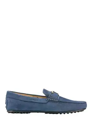 TOD'S T Plaque Loafers - Blue