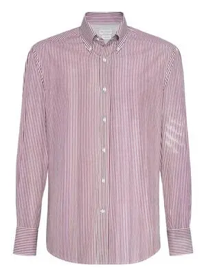 Brunello Cucinelli Striped Shirt - Pink