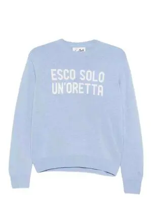 MC2 SAINT BARTH Crewneck Sweater - Blue