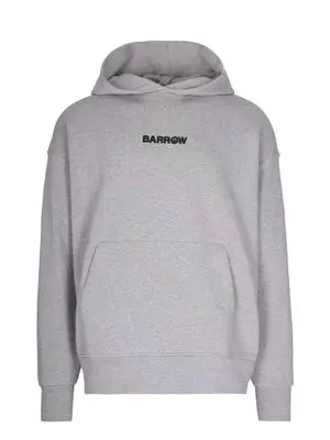 BARROW Cotton Hoodie - Grey