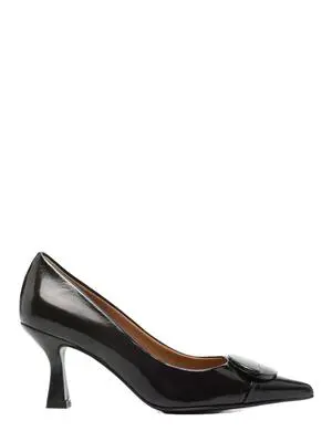 ISABEL FERRANTI 75mm Pointed Pumps - Brown