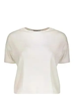 Herno Short-sleeve Round-neck T-shirt - Neutrals