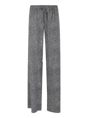 Ermanno Scervino Houndstooth Trousers - White