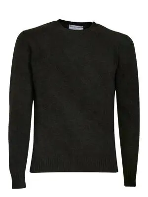 FILIPPO DE LAURENTIIS Crew-neck Cashmere Sweater - Green