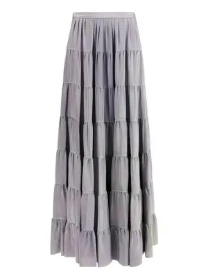FORTE_FORTE Tiered Maxi Skirt