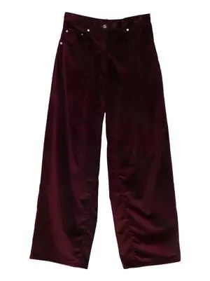 N°21 Corduroy Trousers - Red