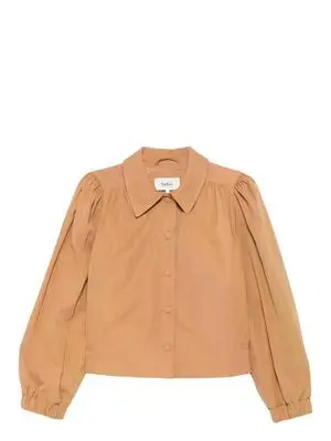 Ba&sh Icon Button Overshirt - Brown