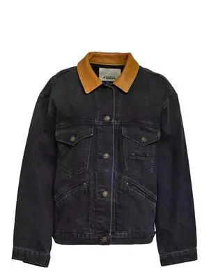 Isabel Marant Petunia Denim Jacket - Black