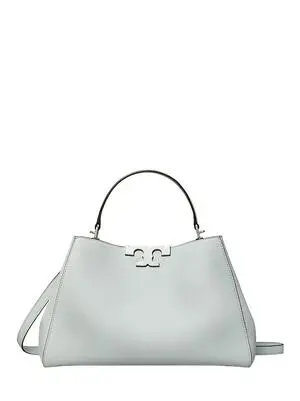 Tory Burch Eleanor Leather Satchel - Sea