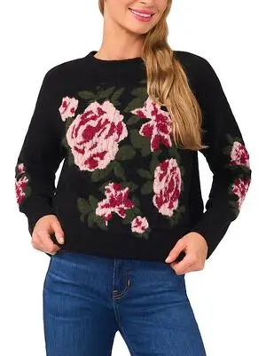 Ted Baker London Crewneck Sweater - Rich Black
