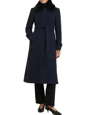 HOBBS LONDON Celeste Coat - Navy