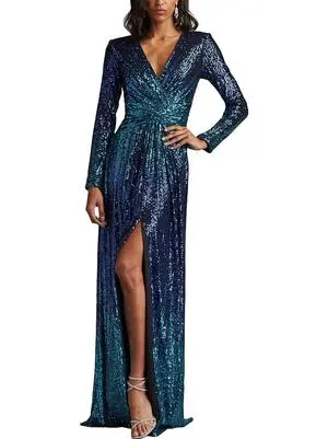 TADASHI SHOJI Ansel Sequin Gown