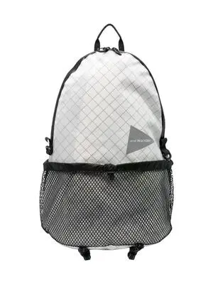 AND WANDER Ecopak Backpack - White