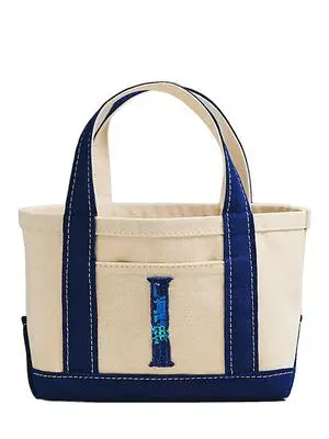 Maeve Hartley Monogram Mini Canvas Tote - I