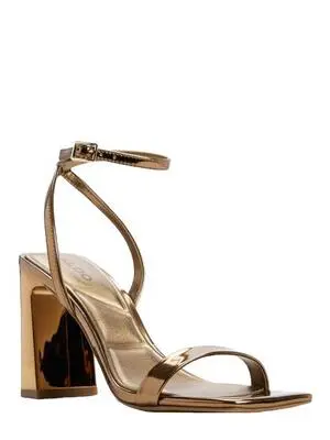 Aldo Azzira Ankle Strap Sandal - Bronze