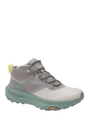 HOKA Transport Chukka Gore-tex® Trail Shoe - Gravel/fern