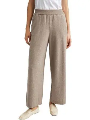Johnstons Of Elgin Cashmere Blend Lounge Pants - Ash