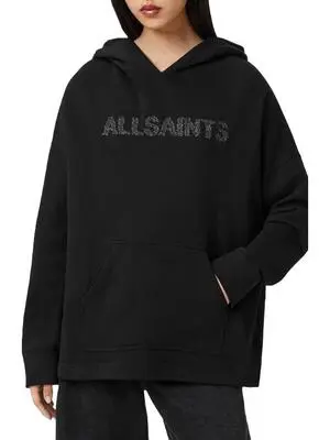 ALLSAINTS Pins Ettienne Hoodie - Black