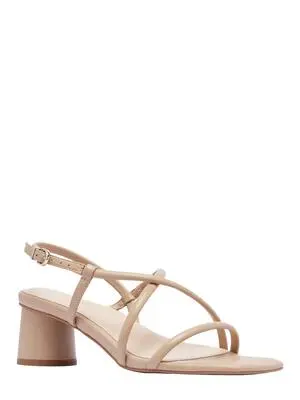 FRANKIE4 Strappy Block Heel Sandal - Sand