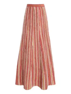 ZANKOV ZANKOV Zander Flared Maxi Skirt